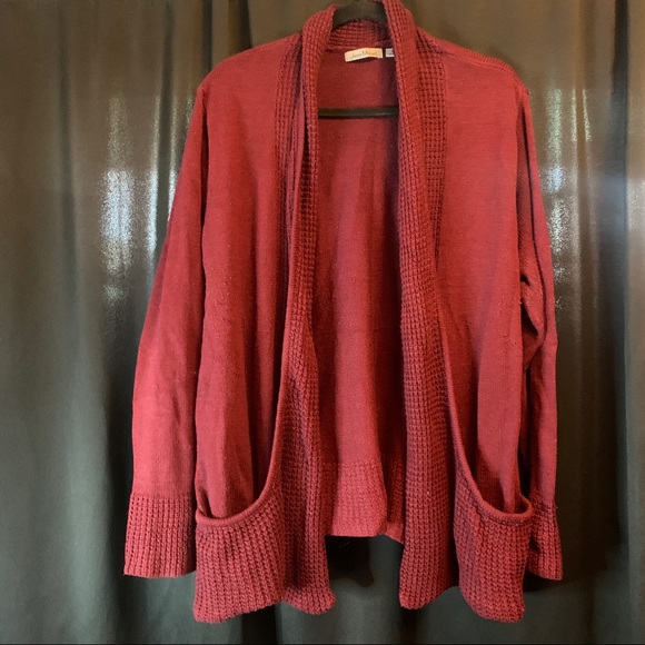 jason maxwell | Sweaters | Burgundy Cardigan 3x | Poshmark